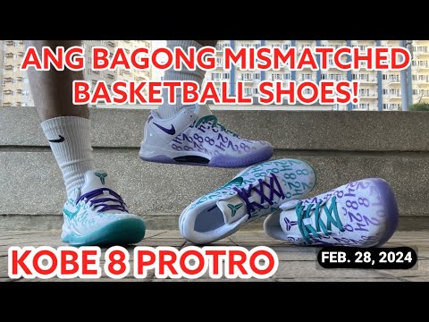 Kobe 8 Protro Mismatched? Bagay Kaya? Yay or Nay? Kobe 8 Aqua and Kobe ...