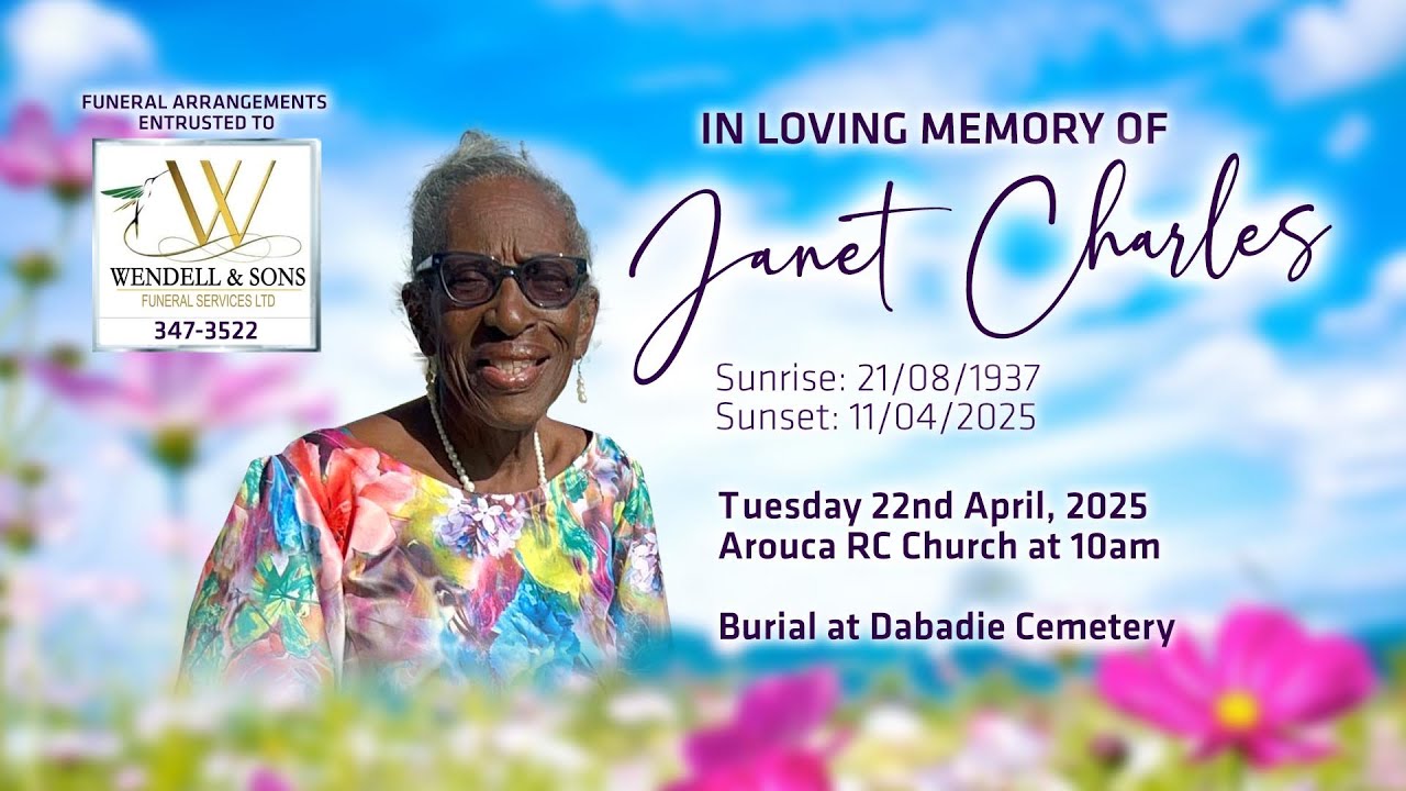Celebrating The Life Of Janet Charles - YouTube