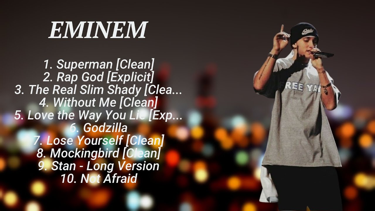 Eminem ~ Greatest Hits Full Album Eminem ♫ - YouTube