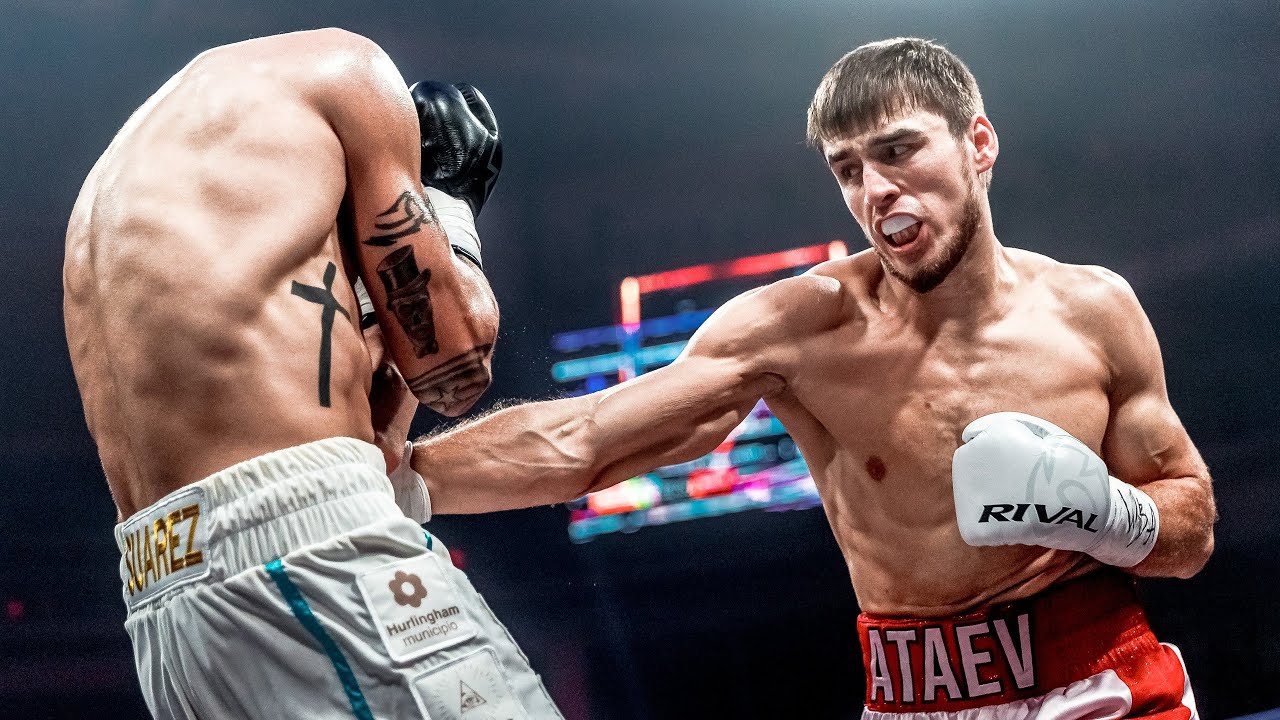 НОКАУТ| WBA Gold | Шарабутдин Атаев vs Брайан Суарез | Ataev vs Suarez | RCC Boxing - YouTube