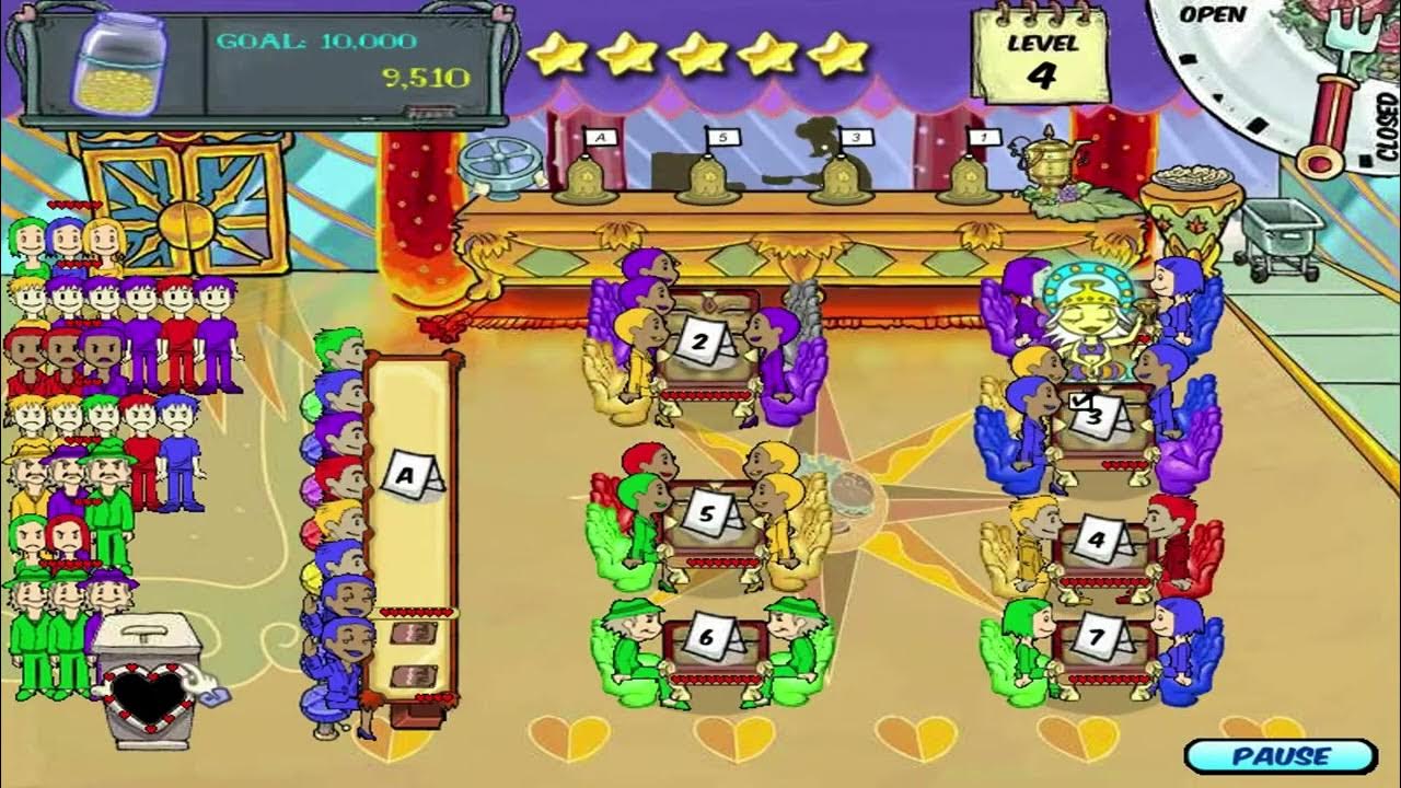 Diner Dash - Level #44 - Indian Restaurant IV - YouTube