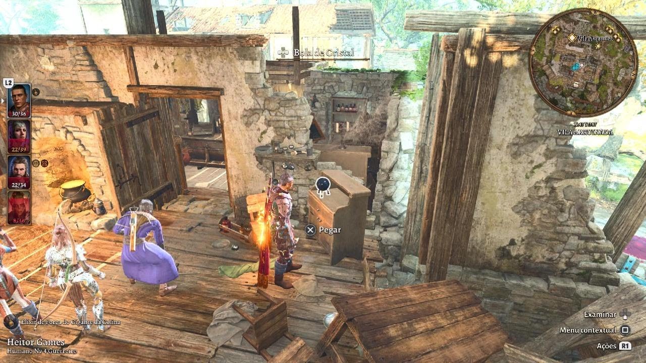 Baldur's Gate 3, obtendo Bola de Cristal. - YouTube