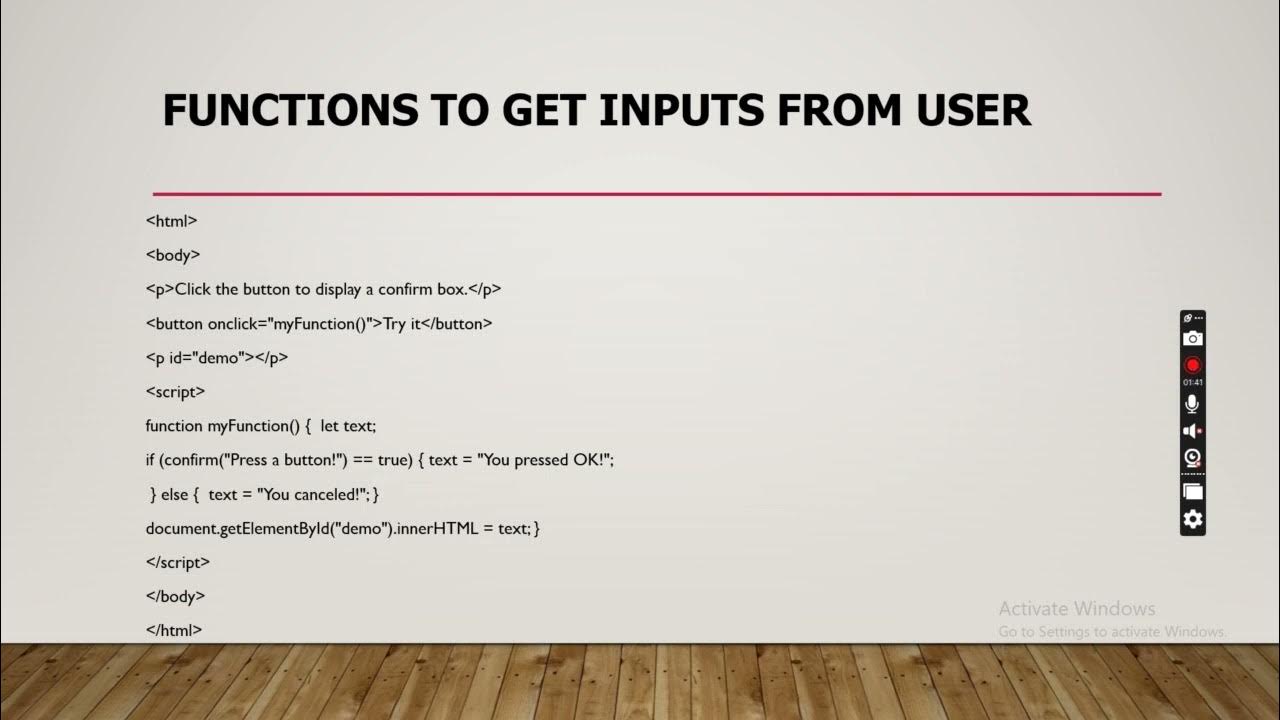 Windows confirm | Software Development Practices | Ms. Swetha. S ...