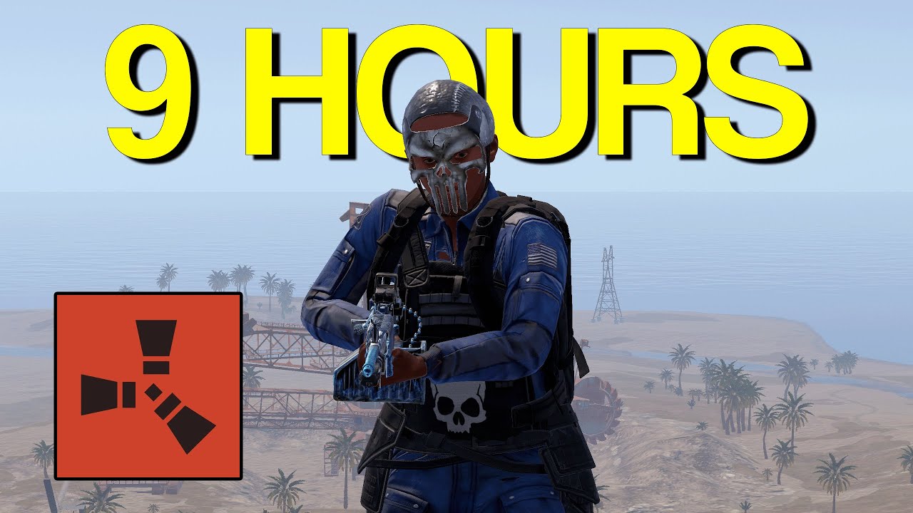 9 HOURS of the Most PRODUCTIVE Solo in RUST (Blooprint Full VOD 01/09 ...