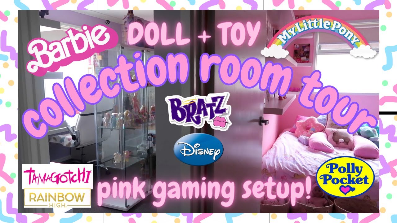 Toy + Doll Collection Room Tour DOLL ROOM TOUR Toy Collection Room Tour ...