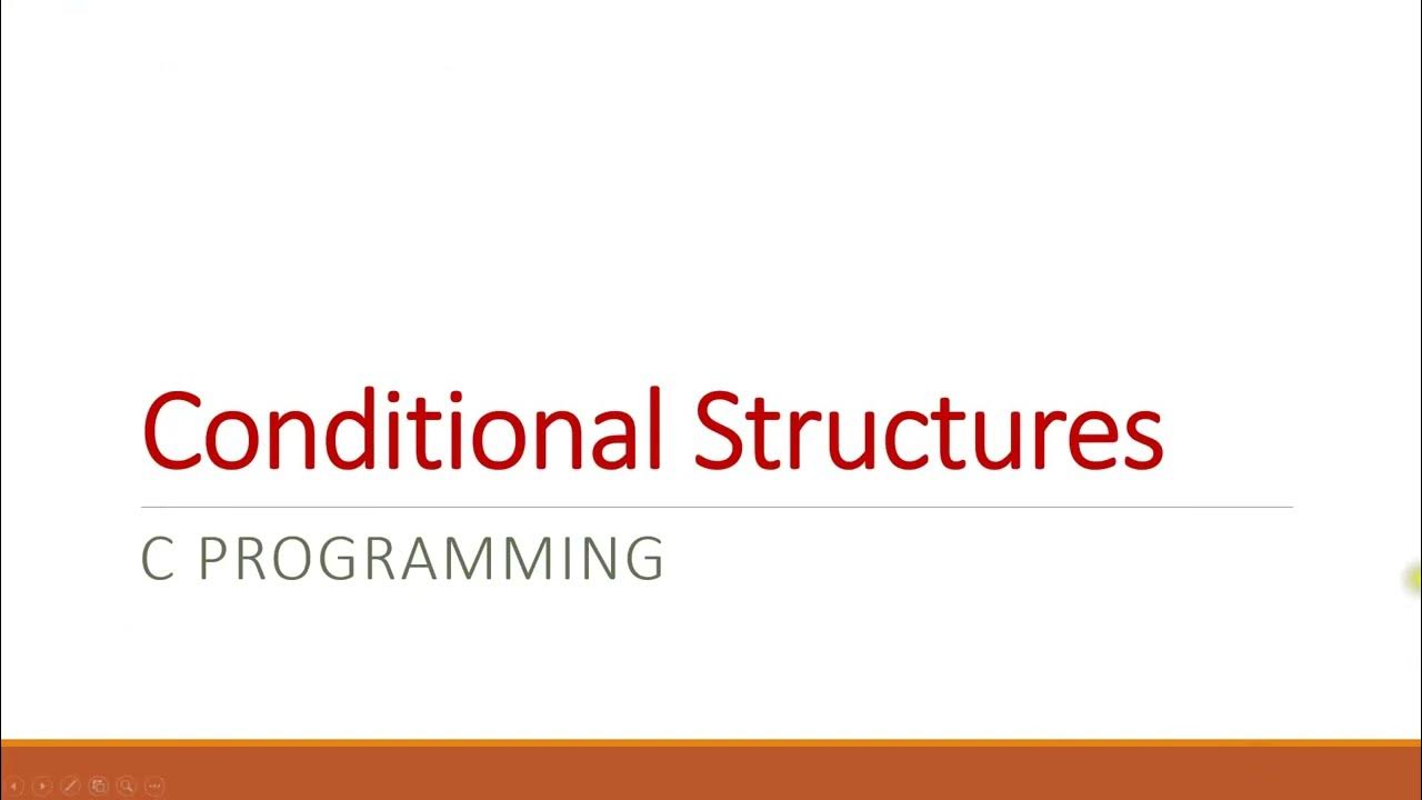 Lesson 5 - Conditional Statement - YouTube