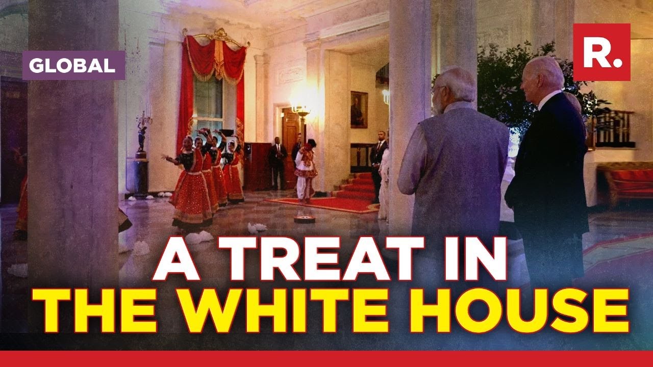 The stunning unseen performance for PM Modi in the White House - YouTube