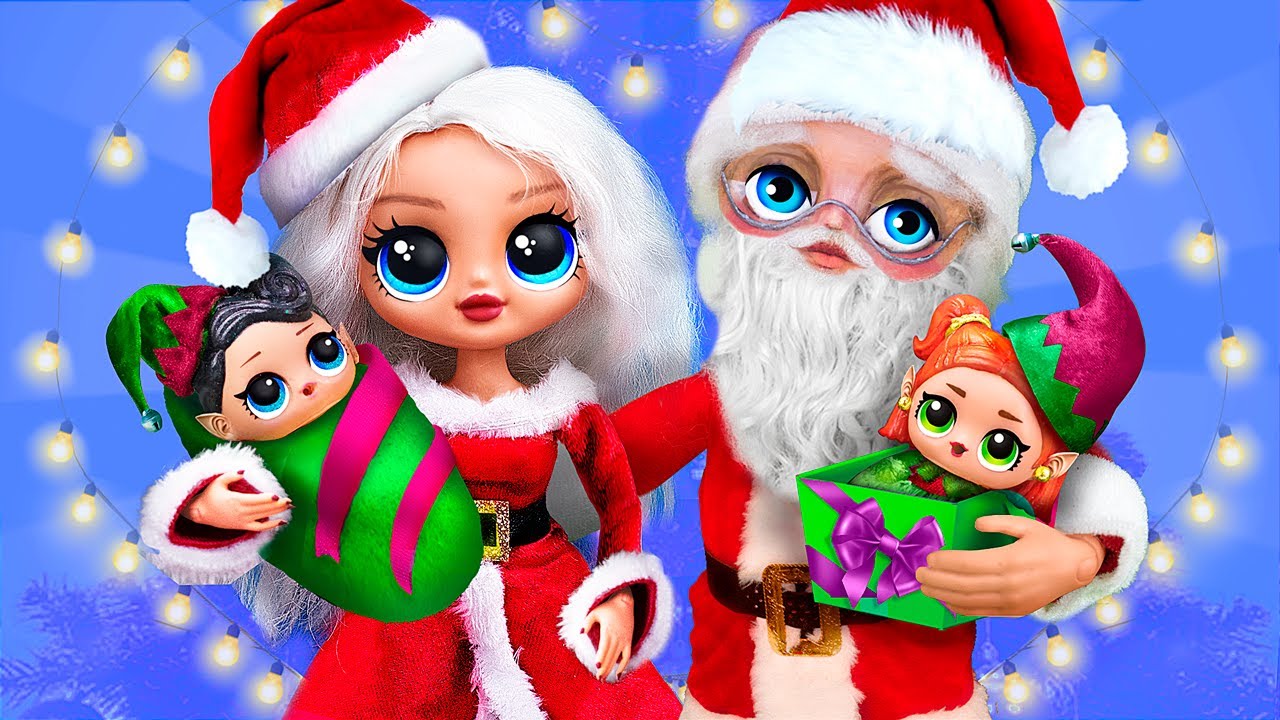 Santa Claus Is Coming / 31 LOL Surprise OMG Hacks - YouTube