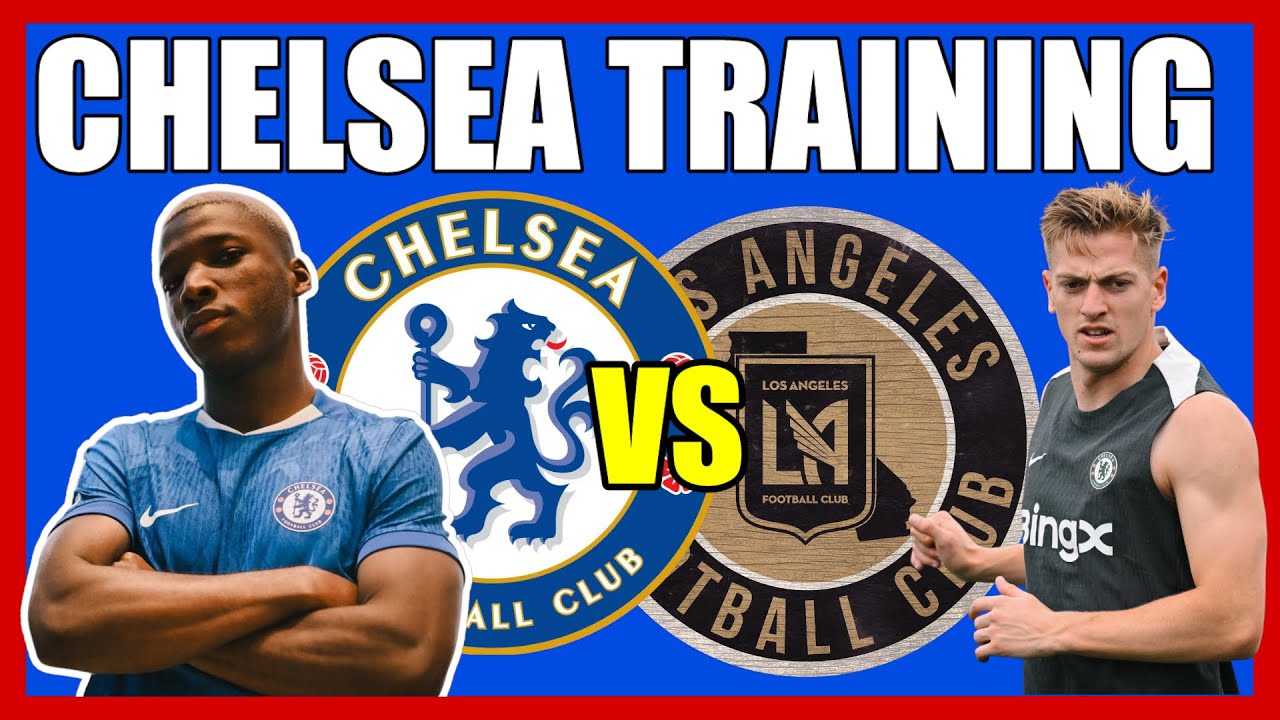 Chelsea Training in Philadelphia, Club World Cup | Chelsea vs LAFC ...