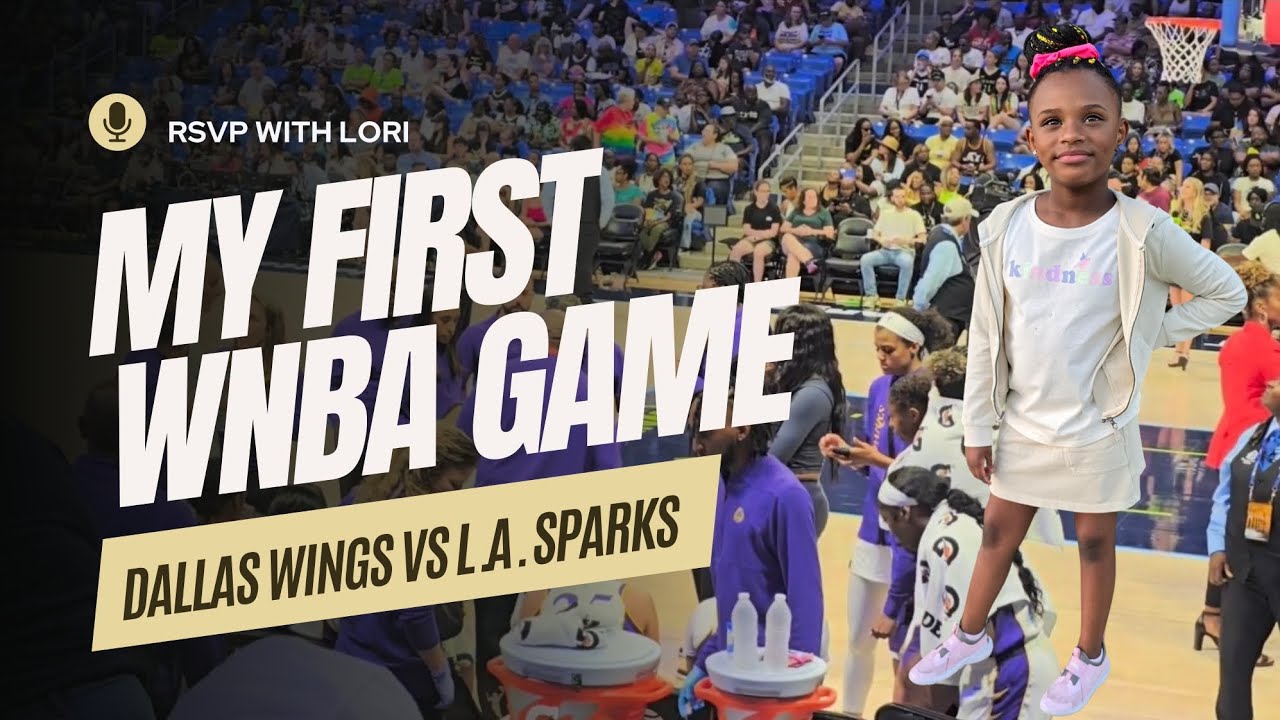 WNBA Game Day with Lori: Dallas Wings vs. LA Sparks Experience! - YouTube