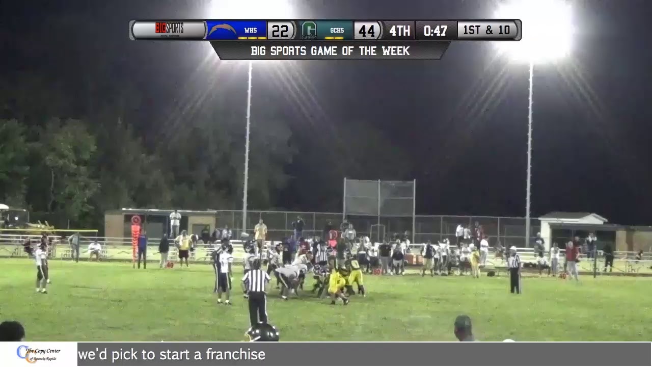 Weldon Chargers @ Greeensville Co (VA) Eagles - YouTube