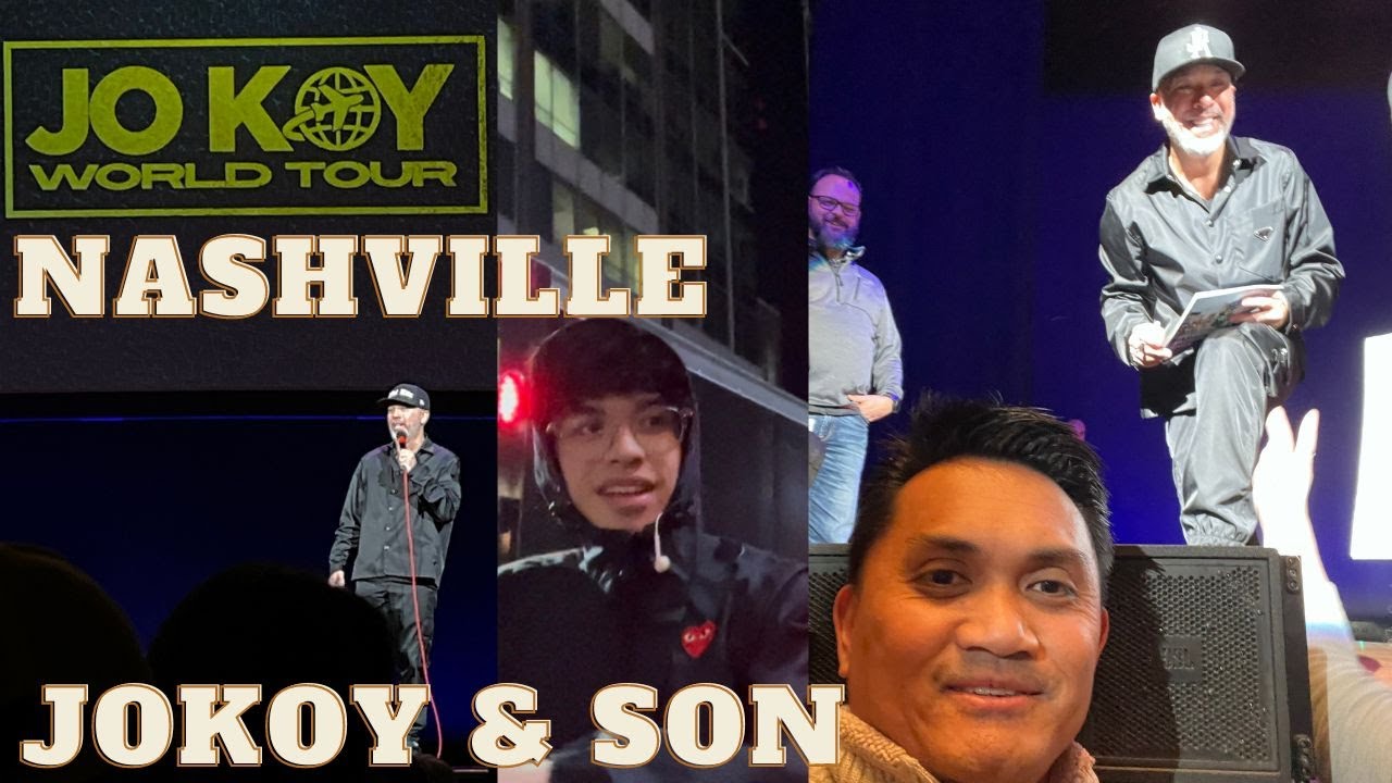 Jokoy and Son back to back Nashville World Tour Behind the Scenes - YouTube