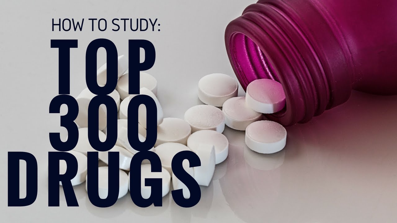 How to Study the Top 300 Drugs - YouTube