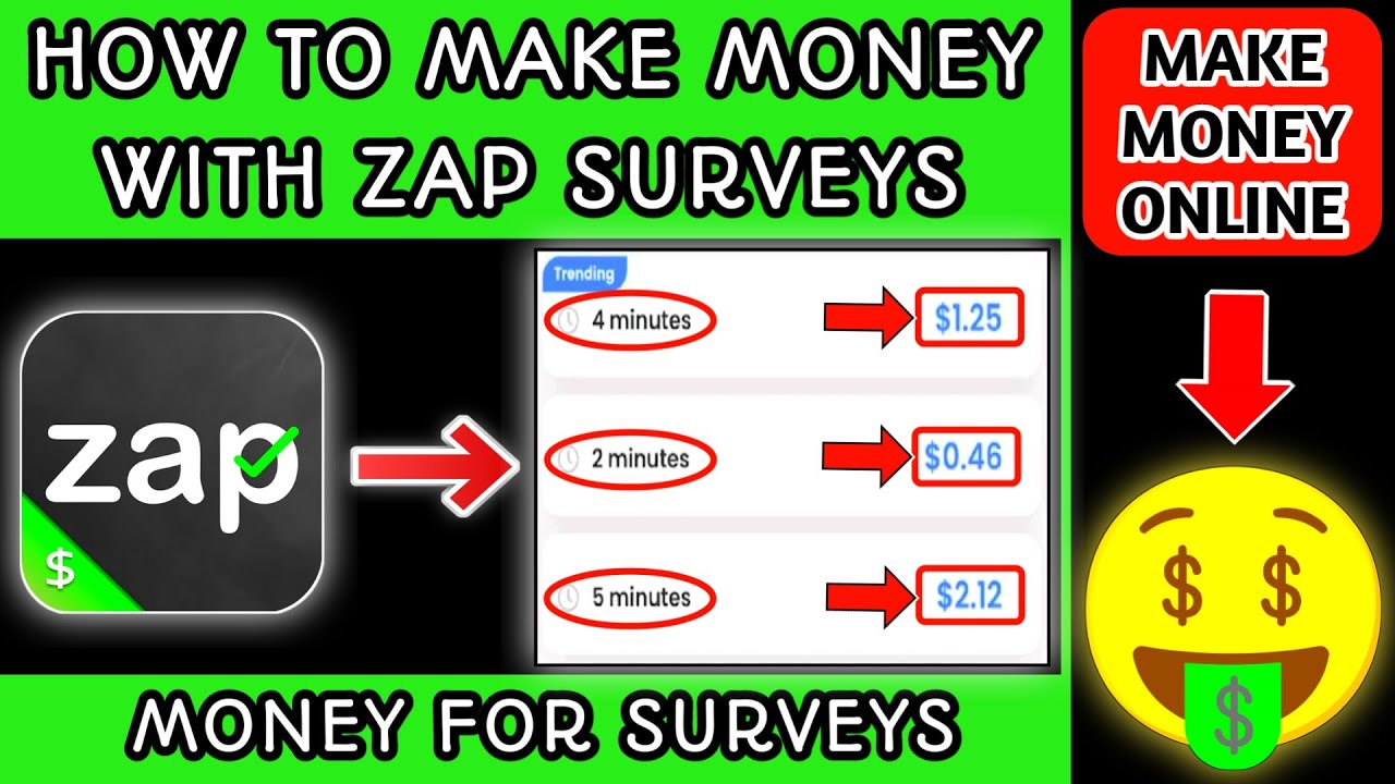 How to Make Money with Zap Surveys 2024 - YouTube