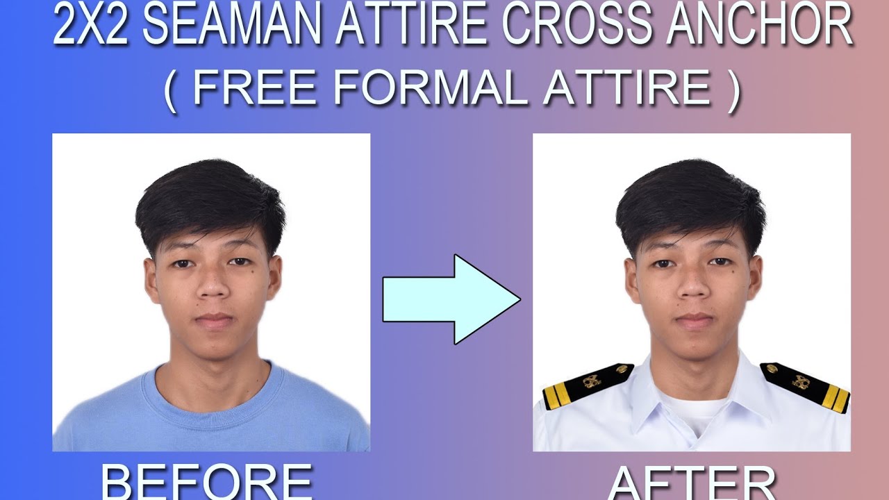 2X2 CROSS ANCHOR 2 BARS | Phostoshop CS5 Editon | ( Free formal attire ...