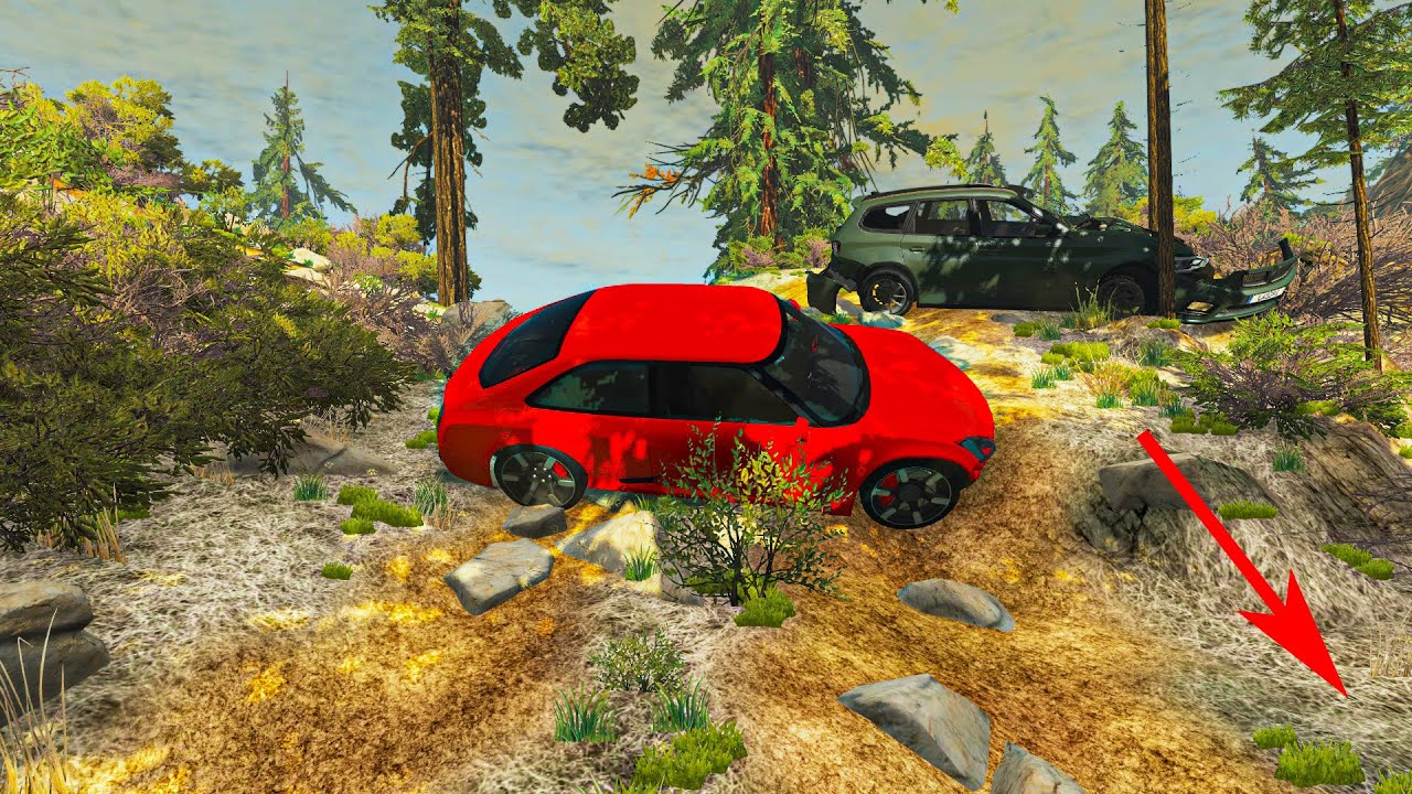 Cars vs The obstacle course #2 – BeamNG.Drive | BeamNG Best - YouTube