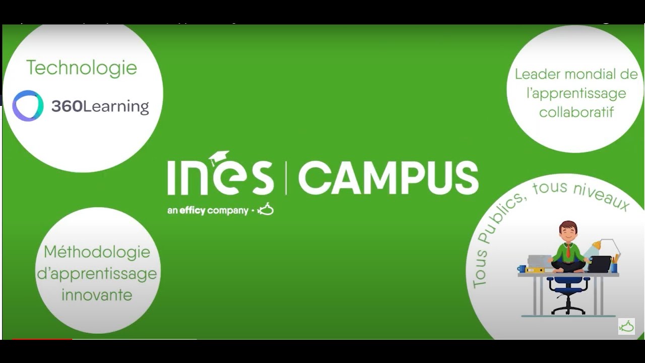 INES.Campus, plateforme d'apprentissage - YouTube