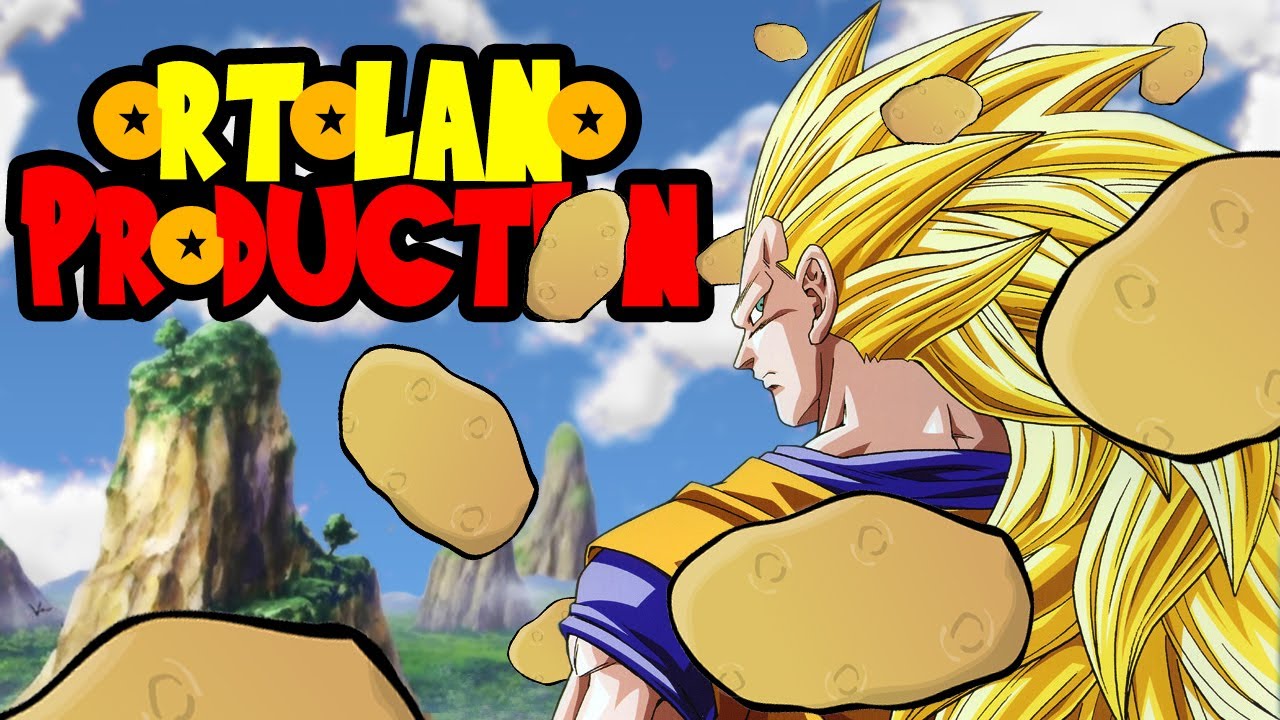 Goku SSJ3 - Carved Potato! - YouTube