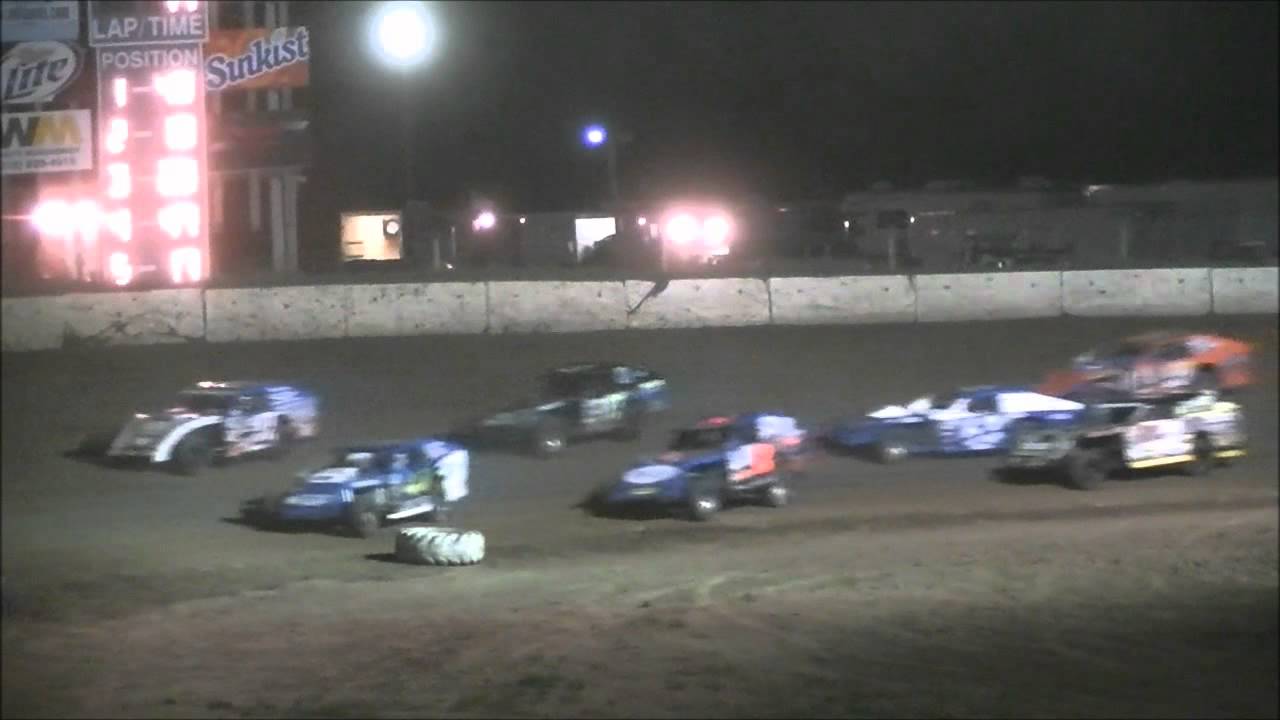 North Central Speedway 6/9/12 Midwest Modified Races - YouTube