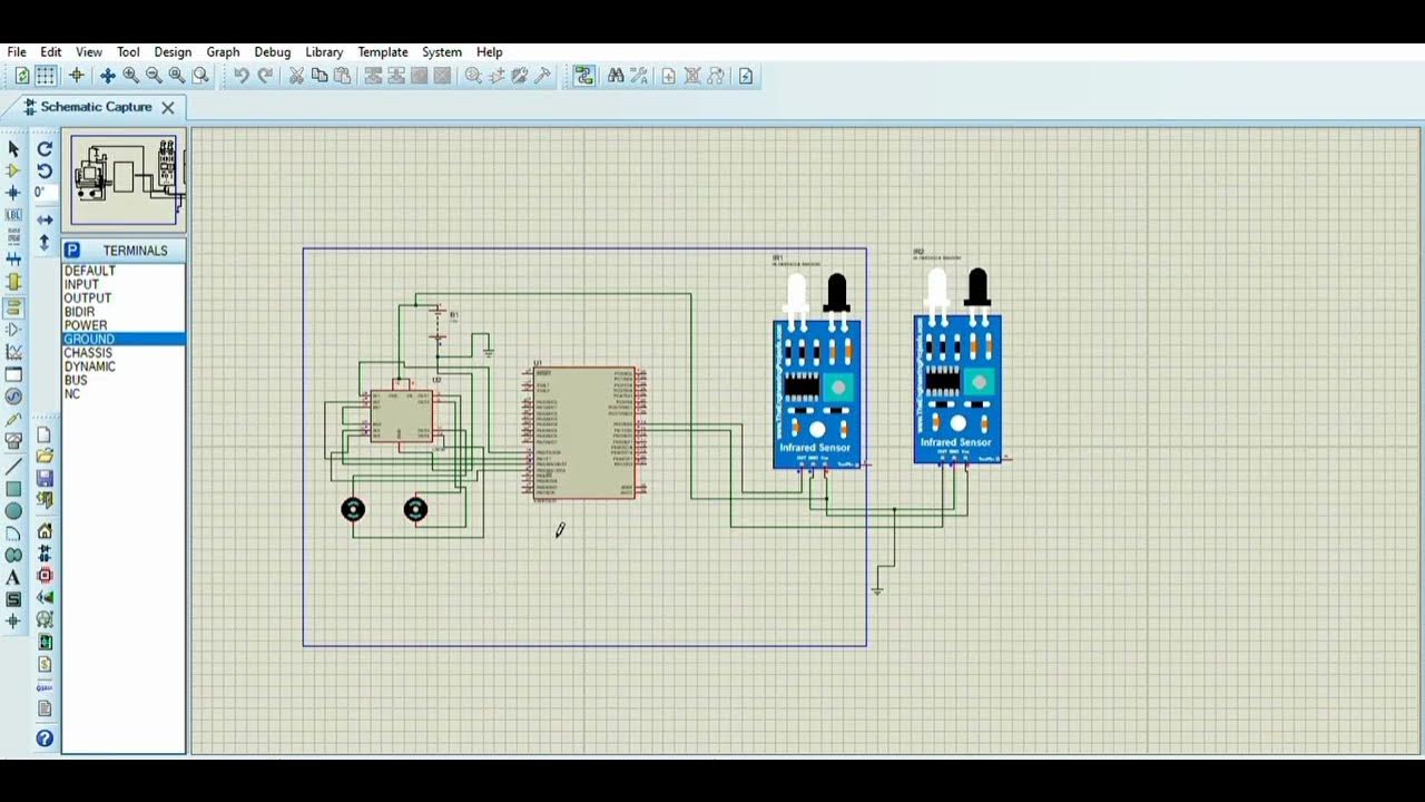 Line Following Robot using atmega32 Electronics,Electrical project #linefollower # ...