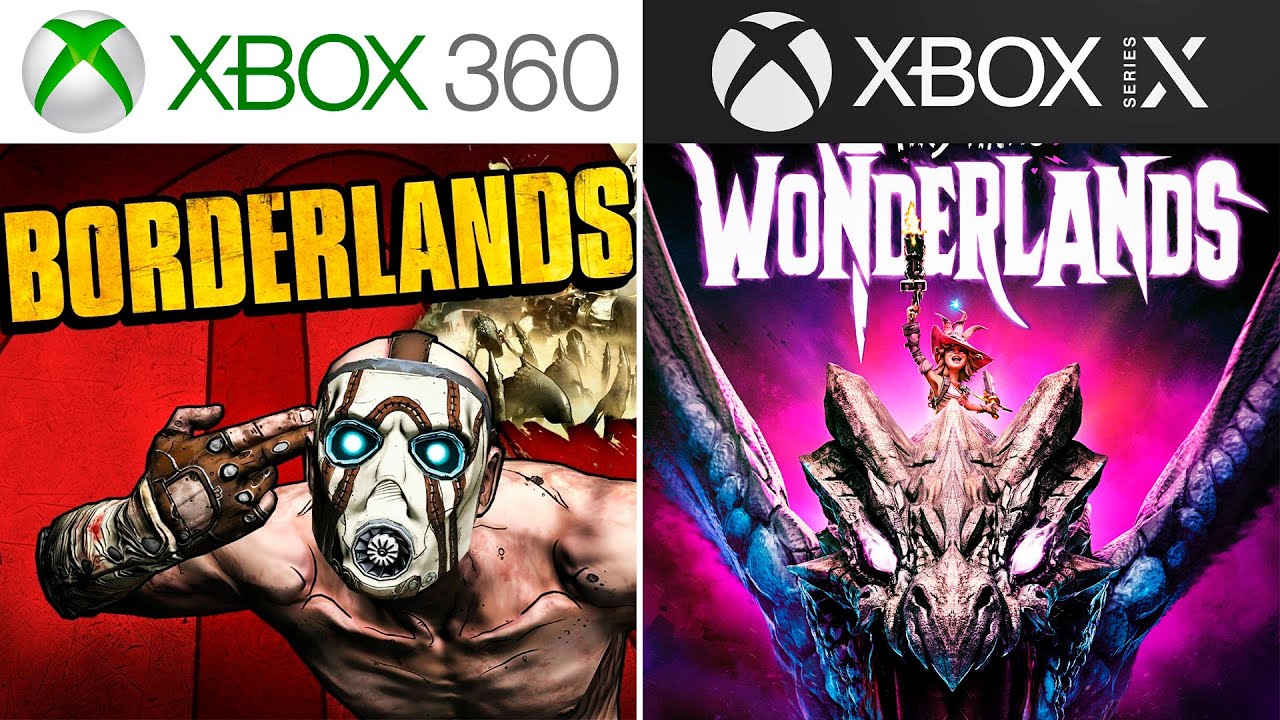BORDERLANDS Xbox Evolution (2009-2022) - YouTube