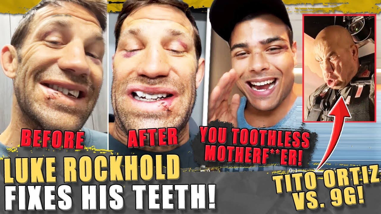 Luke Rockhold FIXES his TEETH! Paulo Costa MOCKS Rockhold! Tito Ortiz ...