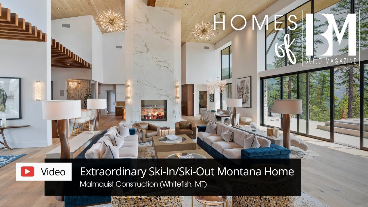 An Inside Look at an Extraordinary Ski-In/Ski-Out Mountain Home in Montana | Homes of BUILD ...