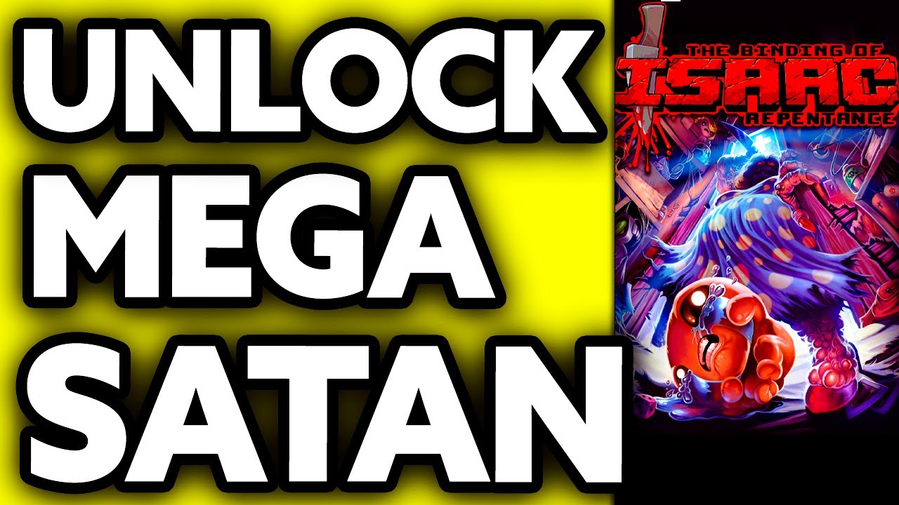How To Unlock Mega Satan Binding of Isaac Repentance - YouTube