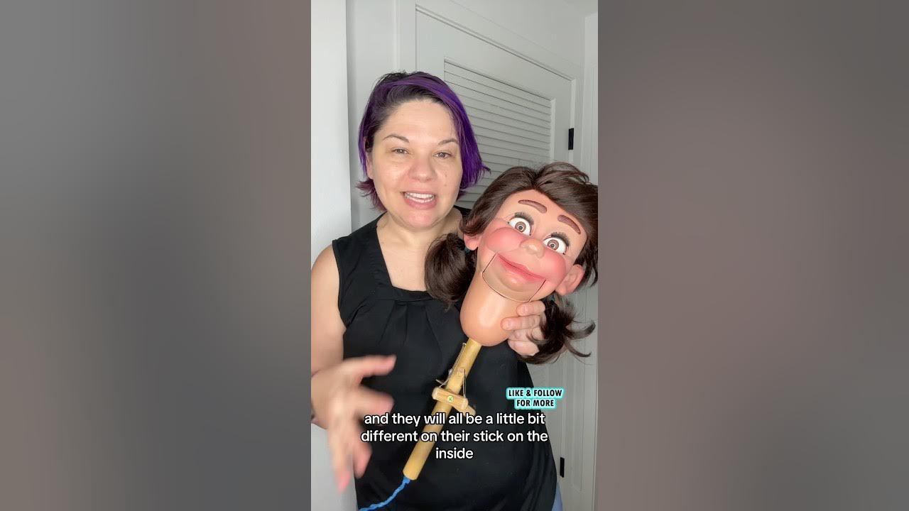 How to use a professional ventriloquist figure #tutorial #ventriloquism - YouTube