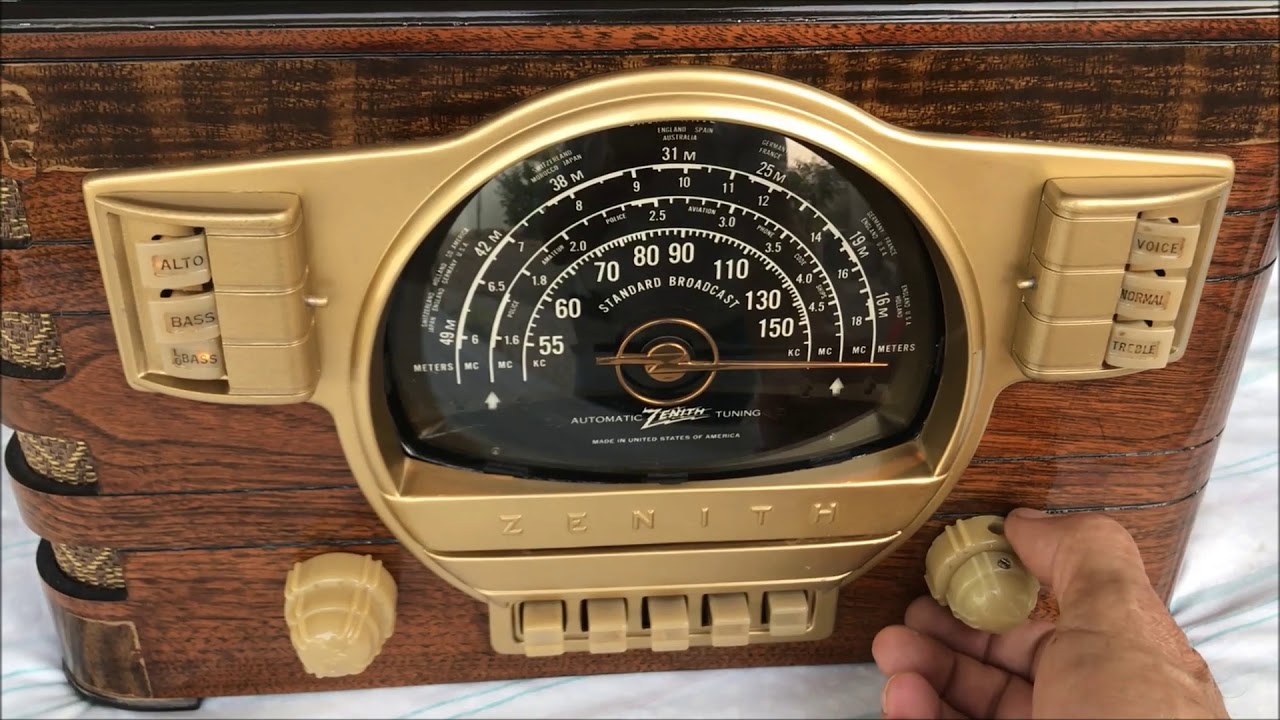 Zenith 7S529 Operation #2 - YouTube
