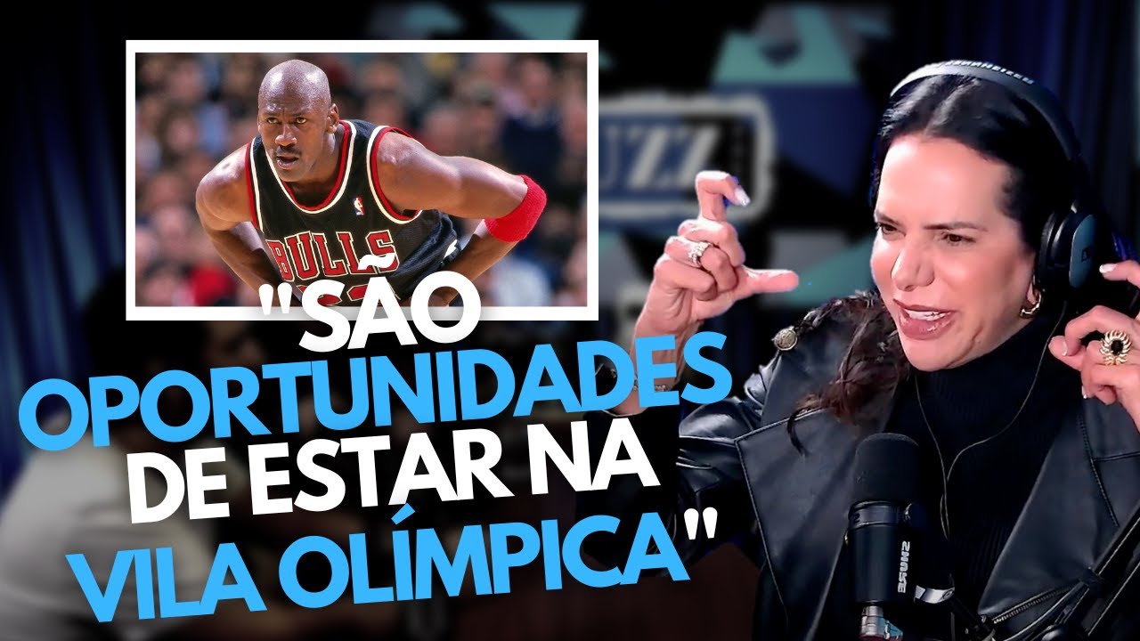CONHECI O MICHAEL JORDAN NA VILA OLÍMPICA - YouTube
