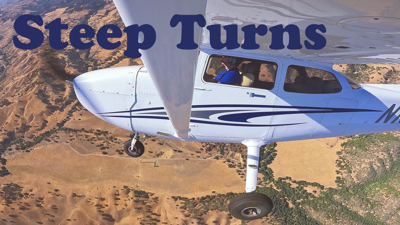 Learning Steep Turns - YouTube