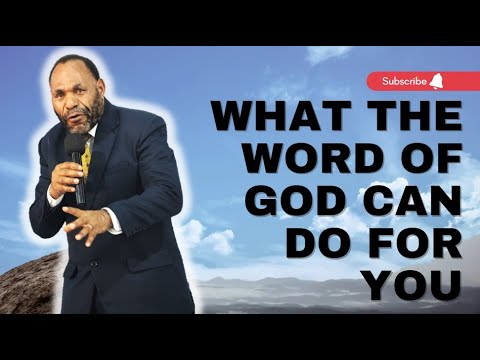 WHAT THE WORD OF GOD CAN DO FOR YOU - By Pastor David Dii - YouTube