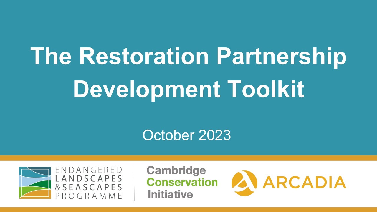 The Restoration Partnership Development Toolkit | Knowledge Exchange ...
