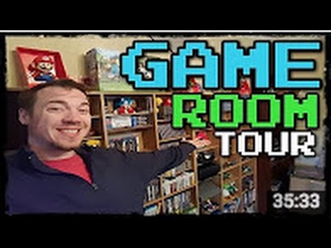 RE-UP: DaddyOfive's Game room tour - YouTube