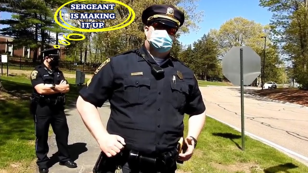 Cops Trying To Intimidate | Cops Don't Know The Law - YouTube