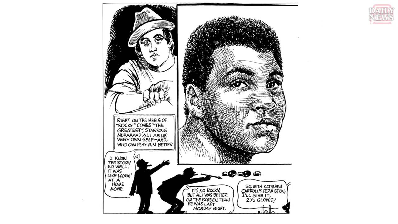 Drawing the Champ: Daily News Cartoonist Bill Gallo on Drawing Muhammad ...
