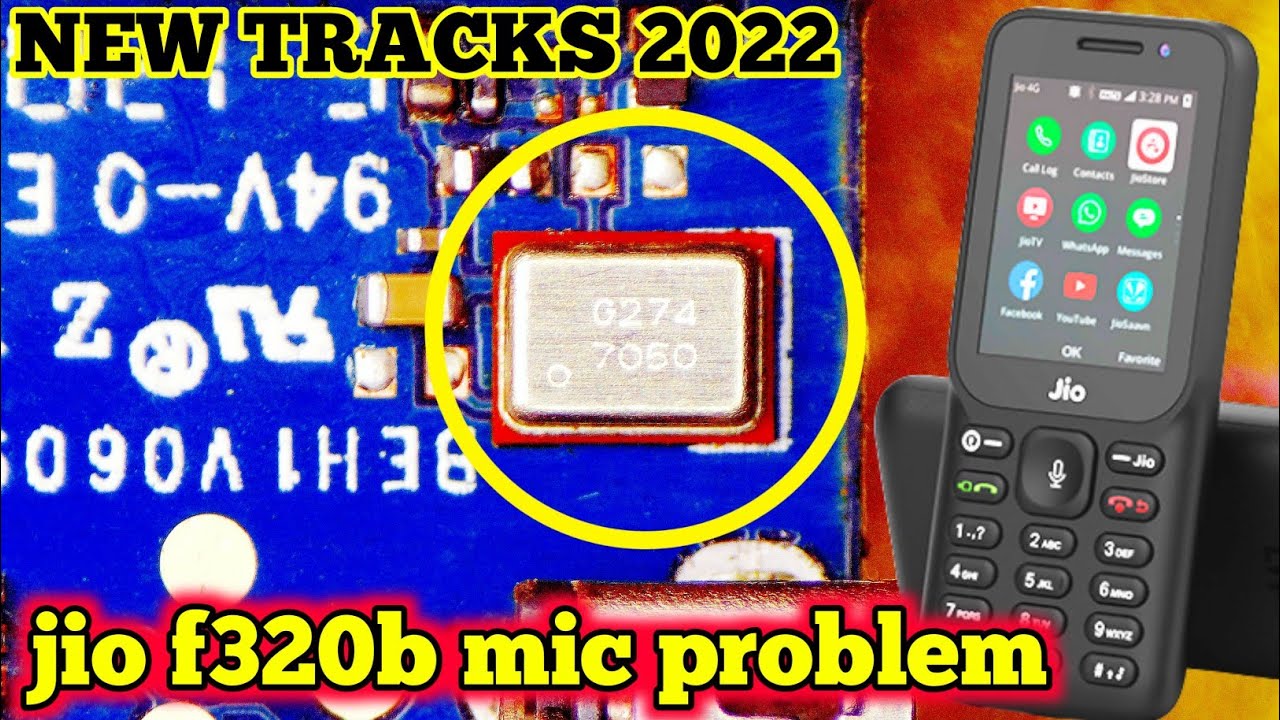 Jio f320b mic jumper solution || Jio f320b mic change - YouTube