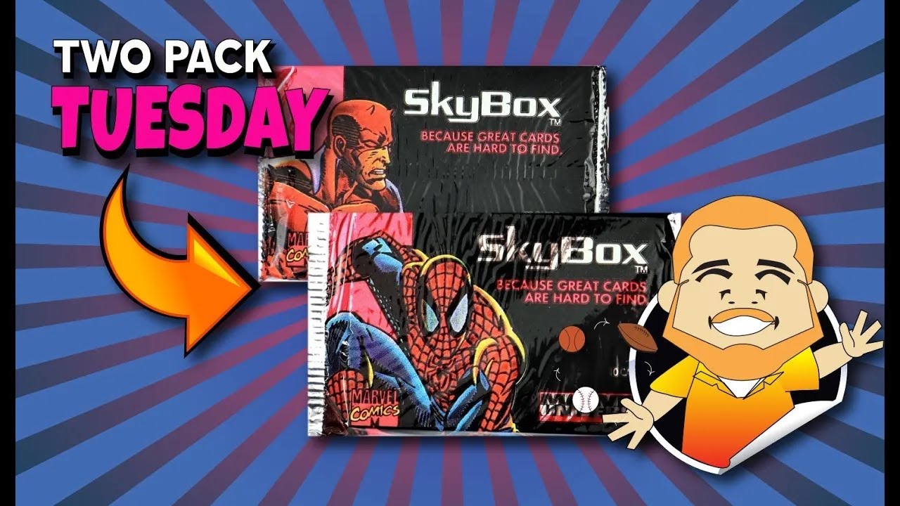 Two Pack Tuesday - Marvel at these packs!! - 1993 SkyBox Marvel ...