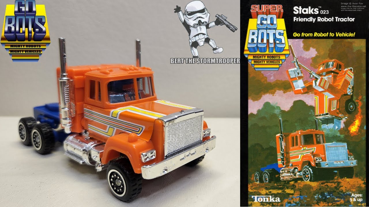 Super GoBots STAKS! Bert the Stomrtrooper Reviews! - YouTube