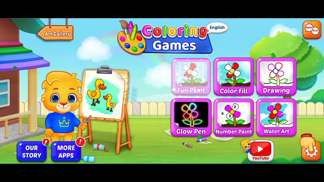 Easy learn drawing colors for kids | painting drawing colors picture ...