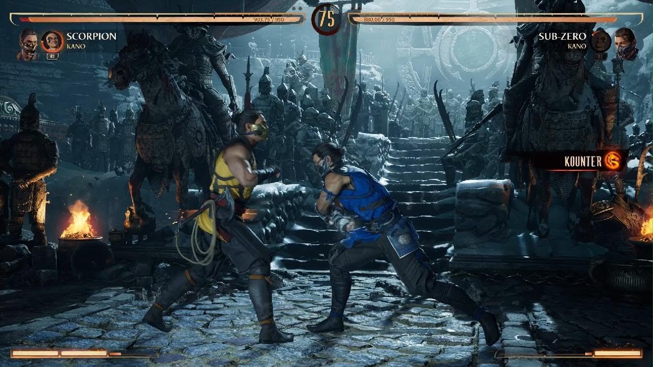 ||[MORTAL KOMBAT 1]: Battle of the legends! Scorpion VS Sub-Zero ...