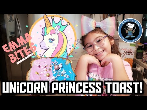 Unicorn Princess Toast - YouTube
