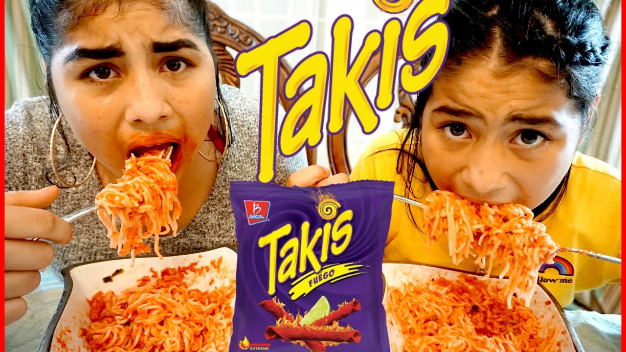 Extreme Takis Hot Noodle Challenge|Perlaadventures - YouTube