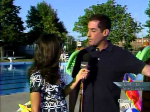 This Morning Live at Cote St. Luc pool: Mitchell Brownstein - YouTube