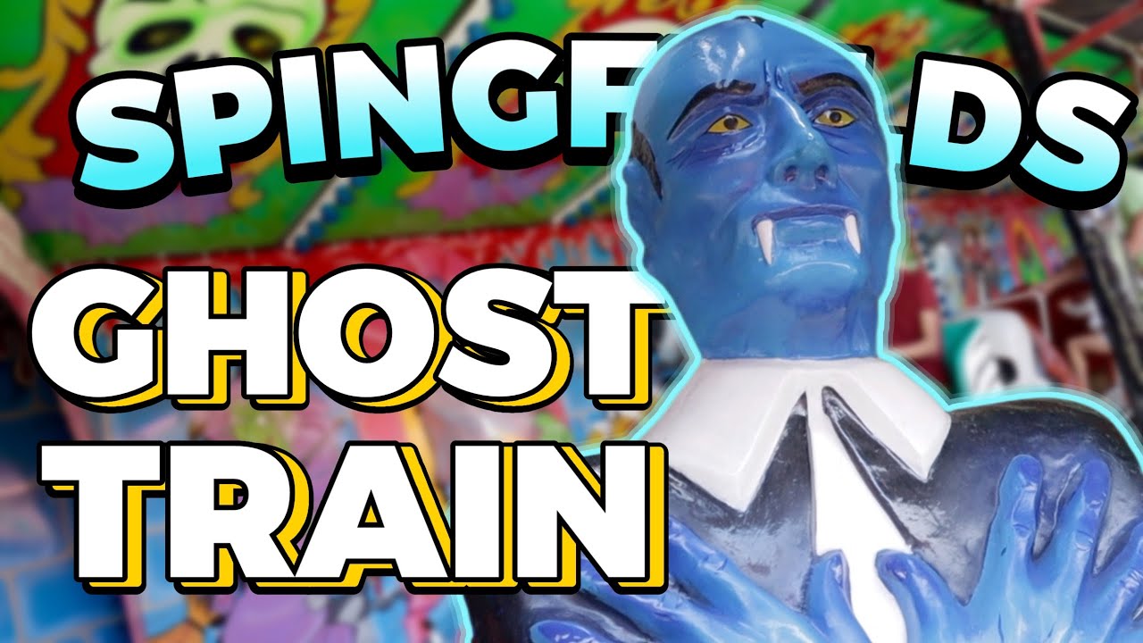 Old School Ghost Train Ride | Springfields Cornwall | POV - YouTube