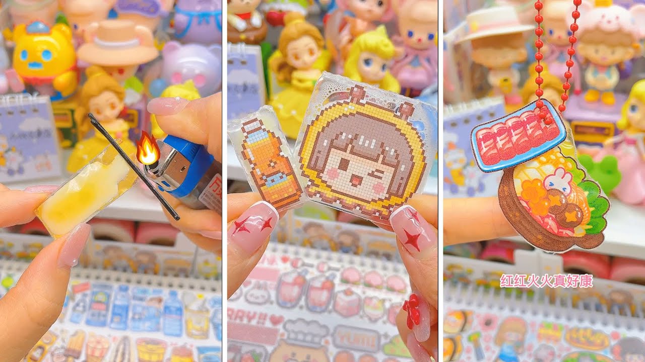 [ASMR] Make DIY Stickers 🎀 Super Cute Stickers That Make You Want To ...