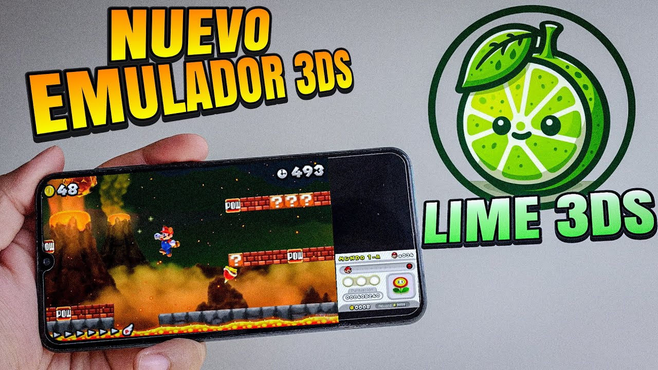 LIME 3DS - NUEVO EMULADOR DE NINTENDO 3DS PARA ANDROID - YouTube
