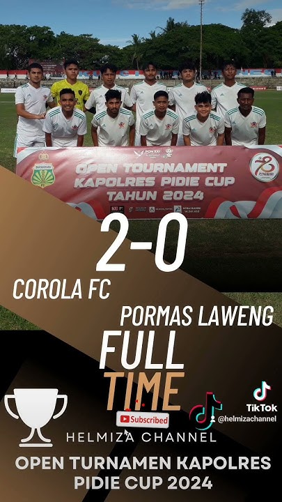 corola FC 2 vs 0 Pormas Laweung - YouTube