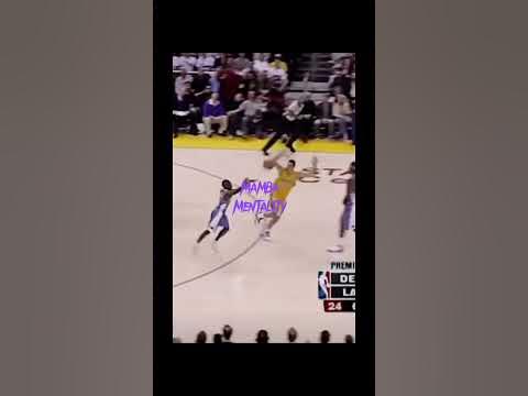 Mamba mentality learn from the best - YouTube